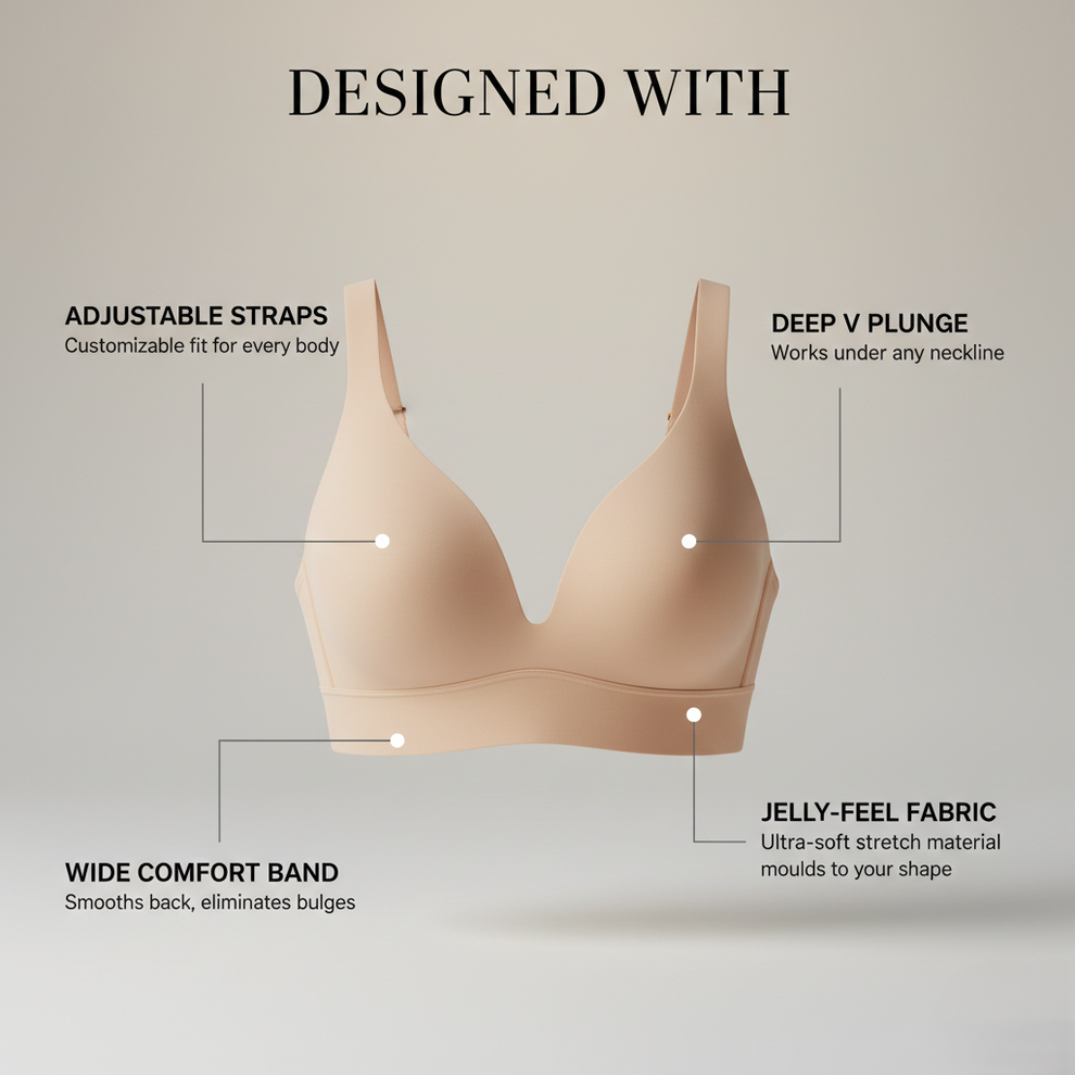 Jelly Bra™ - Finally, Support Without the Torture + 50% OFF – Isadora