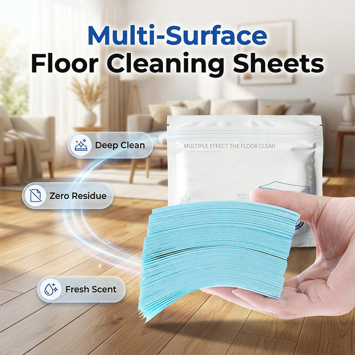 Gleamis™ – Water-Soluble Multi-Surface Floor Cleaning Sheets (120 Pack ...